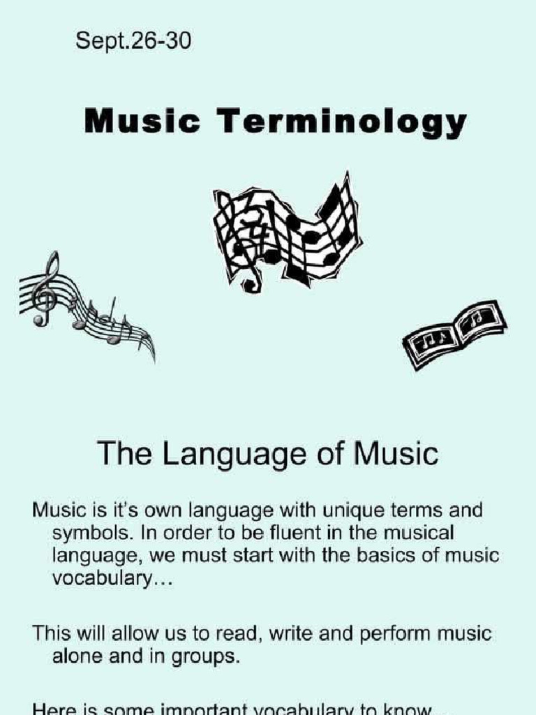 Musical Terms Grade 5 q3 | PDF