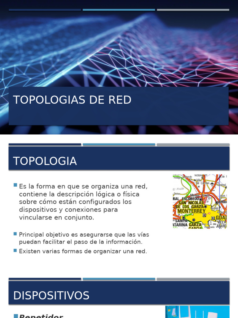 Tema 2 topologias de red | PDF