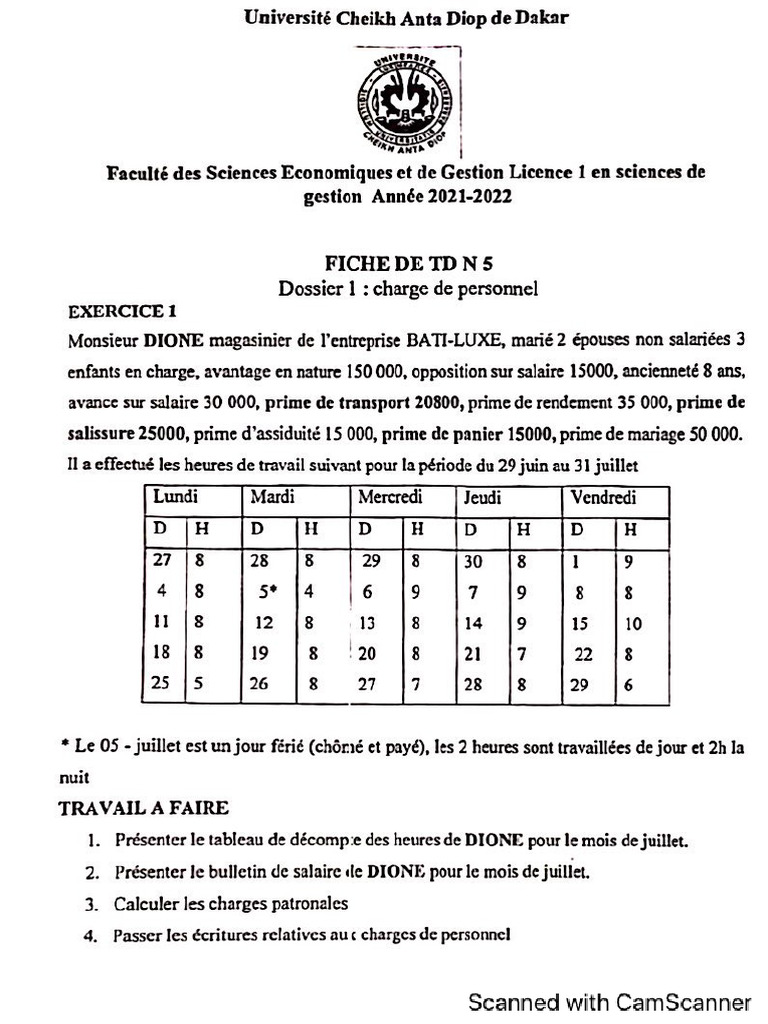 Exo Corrigé Compta Géné - Friedman | PDF