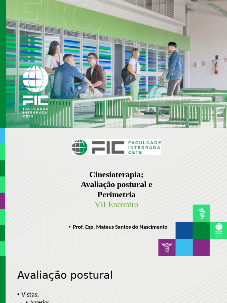 Avaliação Postural e Perimetria em Fisioterapia | PDF | Sistema ...