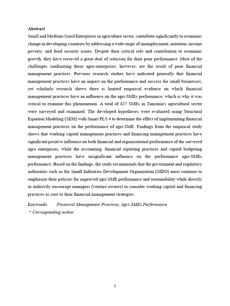 Meca | PDF | Small And Medium Sized Enterprises | Academic Publishing
