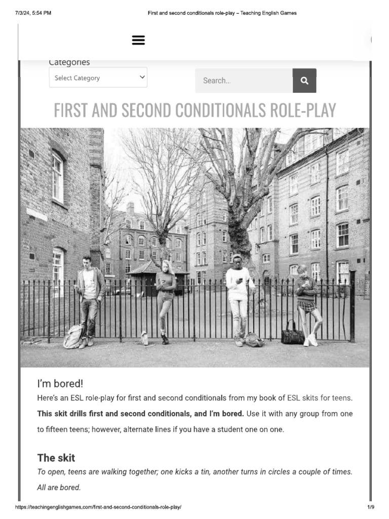 first and second conditional practice | PDF