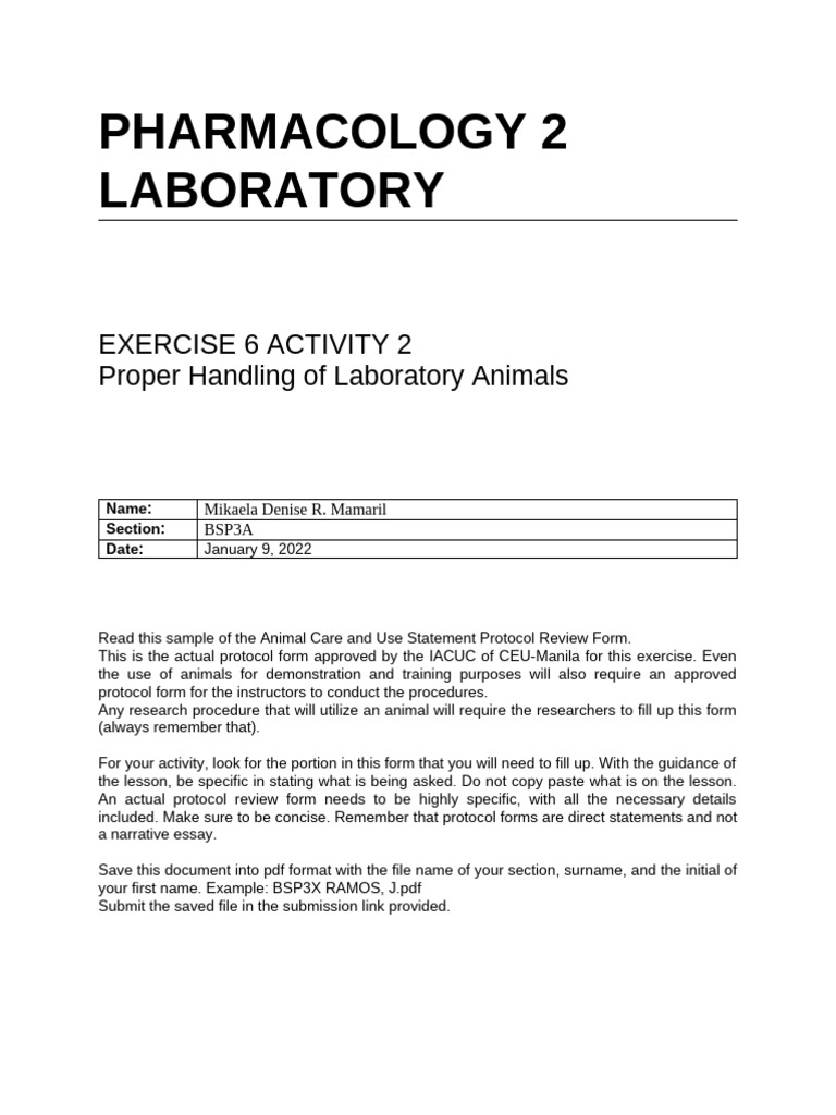 Proper Handling of Laboratory Animals | PDF | Animal Testing | Water