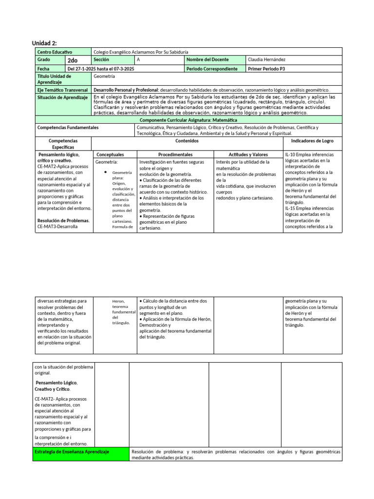 Geometria de 2do | PDF | Geometría | Teorema