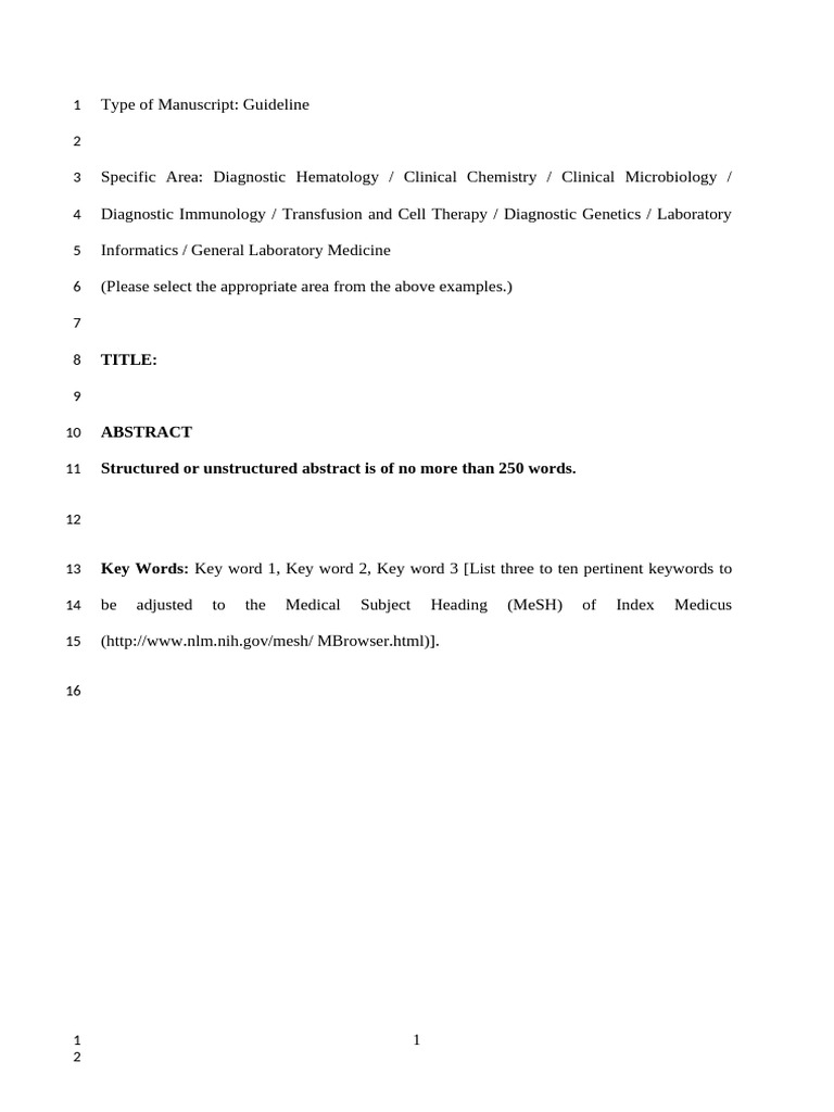 ALM Guideline Template Ver7.0 | PDF | Institutional Review Board ...