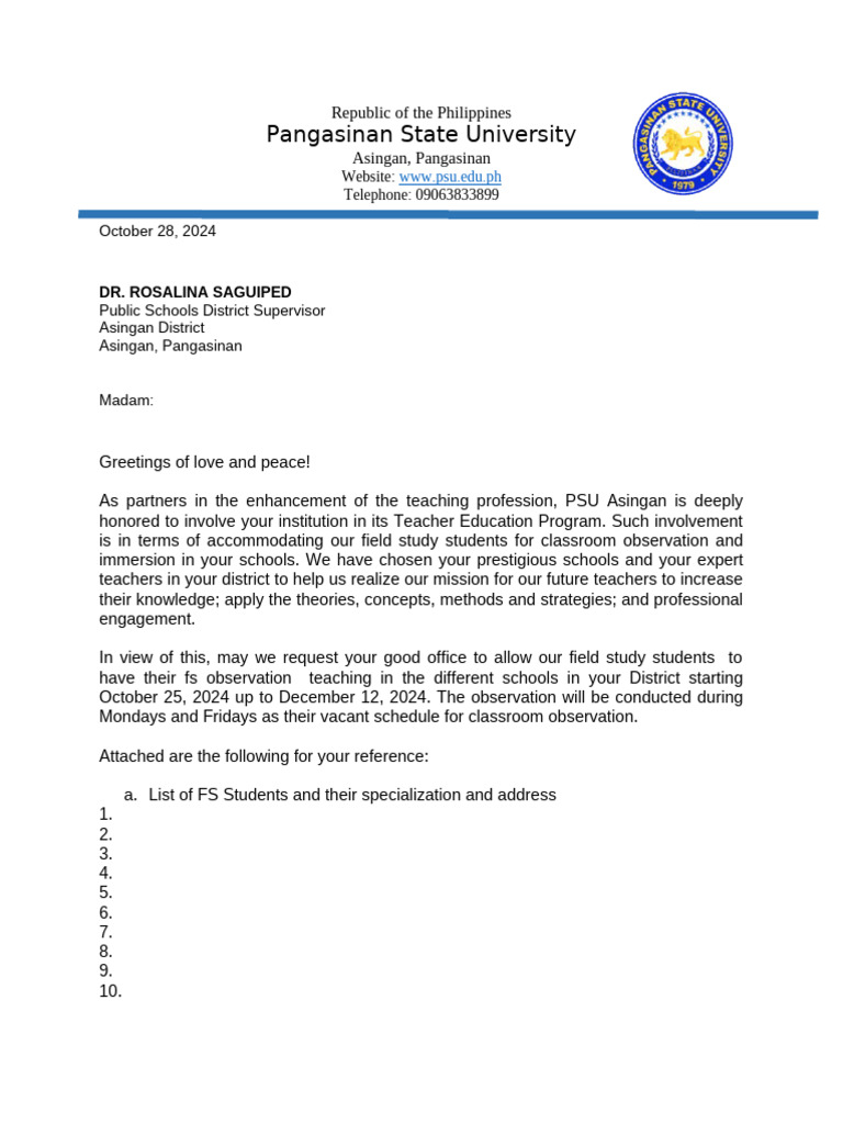 FS-DEPLOYMENT-LETTER | PDF | Employment | Human Communication