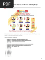 Overview of Modern Indian History | PDF