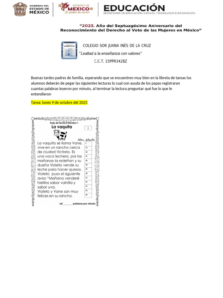 Lecturas Segundo Grado | PDF