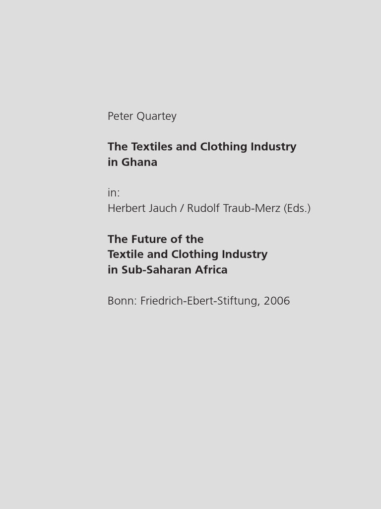 10 Ghana | PDF | Textiles | Africa