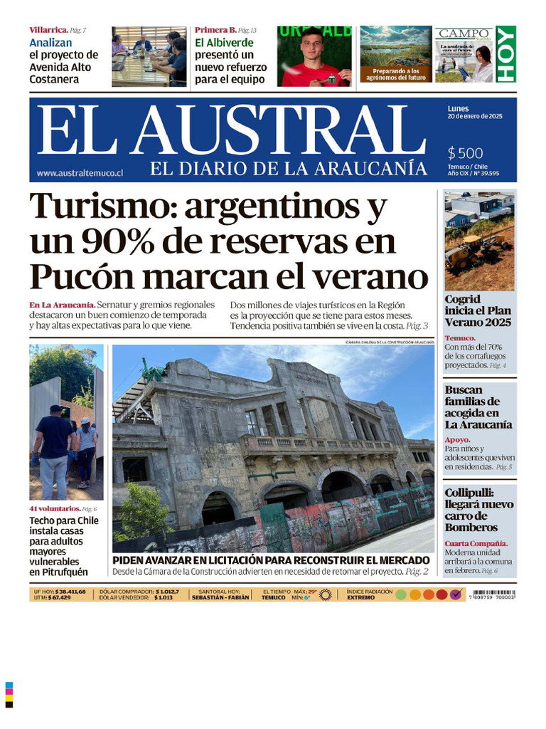 El Austral Temuco - 2025-01-20 | PDF
