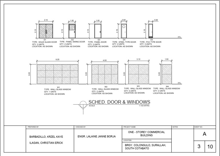 3 | PDF | Architectural Elements | Architectural Design