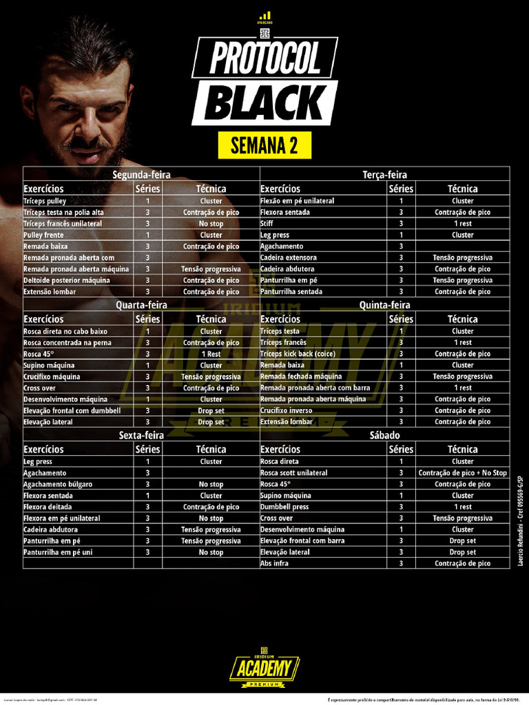 Planilhas PBlack M Semana2 | PDF