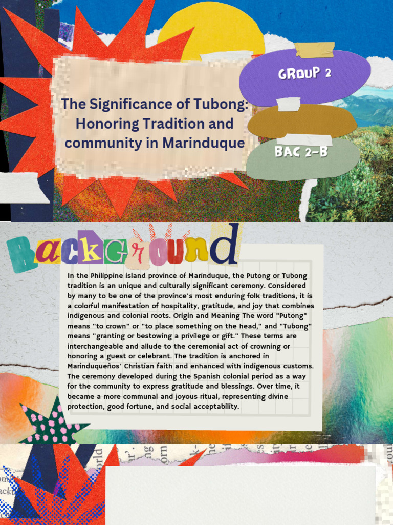 Celebrating Marinduque's Tubong Tradition | PDF | Traditions | Blessing