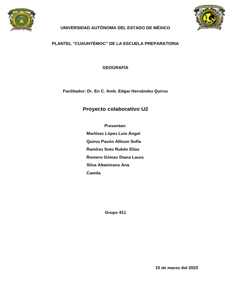 Proyecto Colaborativo U2 | PDF | Fotovoltaica | Energía solar