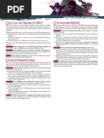 Cain TTRPG Character Sheet Guide | PDF