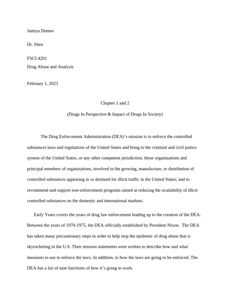 DEA's Role in Drug Law Enforcement | PDF | Drug Enforcement ...