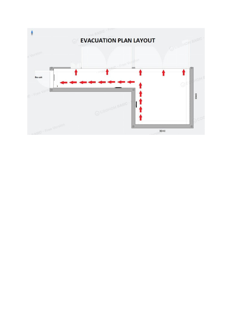evacuation plan layout | PDF