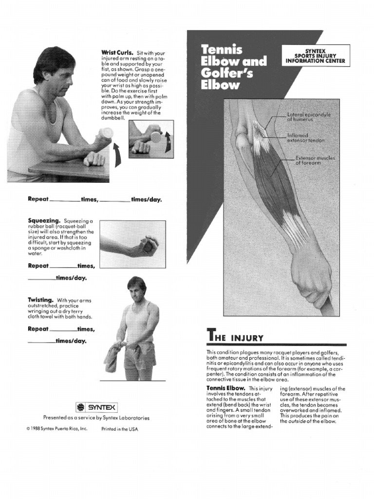Tennis Elbow | PDF