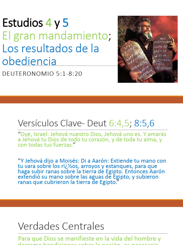 4_y_5_el_gran_mandamiento_y_resultados_de_la_obediencia | PDF | Creencia religiosa y doctrina