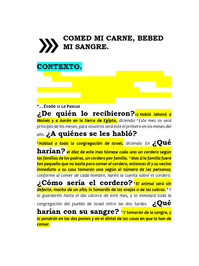 Comed Mi Carne | PDF | Digestión | Pascua