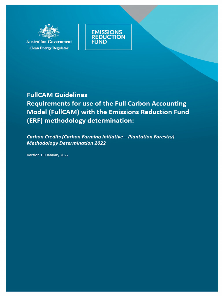 fullcam-guidelines-2022-plantation-forestry-method | PDF | Simulation ...