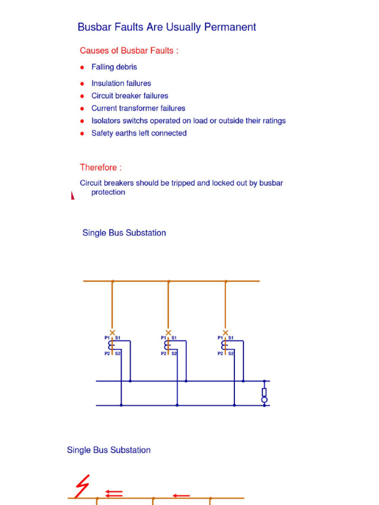 Busbar and LBB Protection 05022025 | PDF | Electrical Impedance | Relay