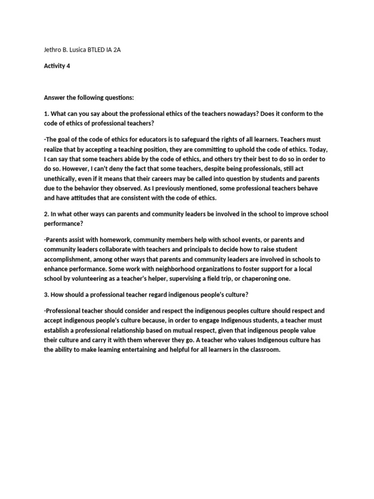 Lusica Activity 4 | PDF