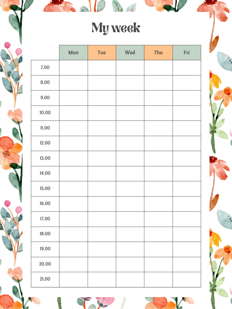 Teacher Schedule | PDF