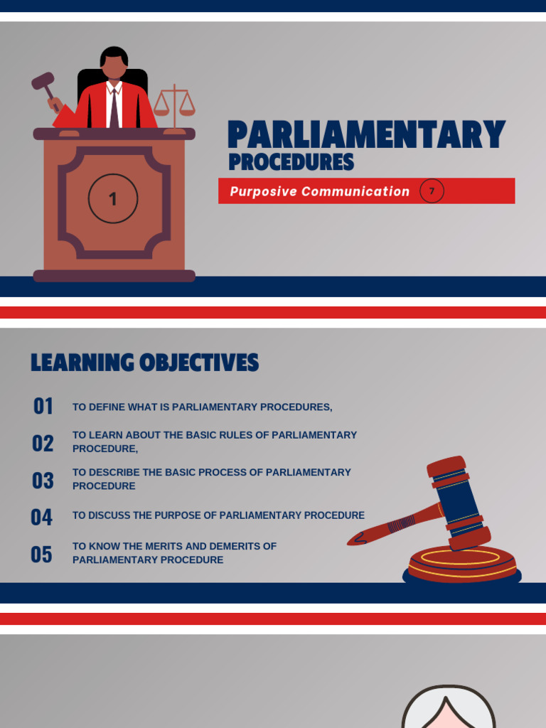 Parliamentary Procedure Guide | PDF | Committee | Parliamentary Procedure