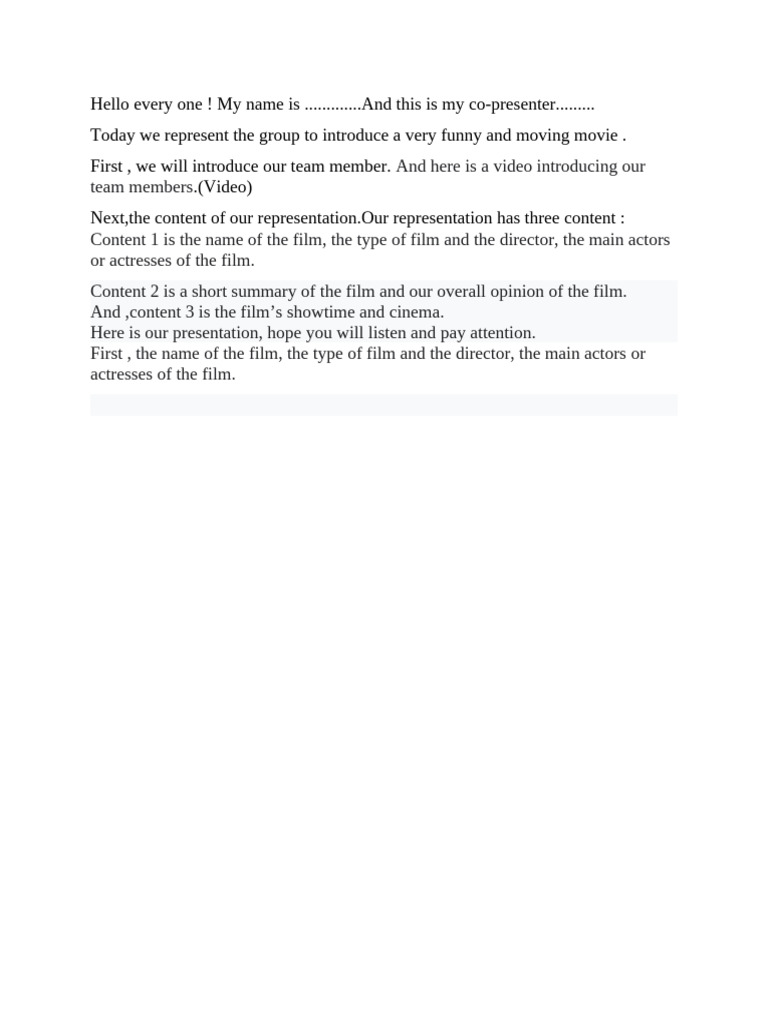 Hello Every One | PDF