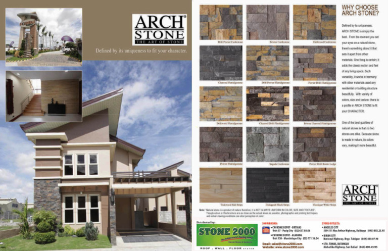 Arch Stone Brochure | PDF
