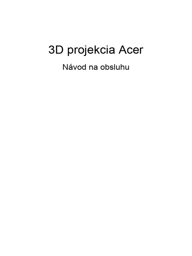 3D Projection - SLVK | PDF
