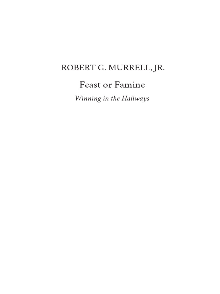 Feast or Famine Trade Print Ready | PDF | Love | Team Building