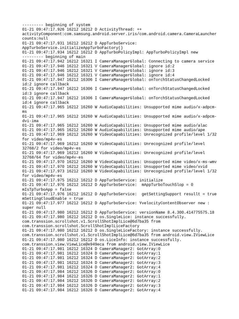 Log Cat 1737427637787 | PDF | Java (Programming Language) | Computer Programming