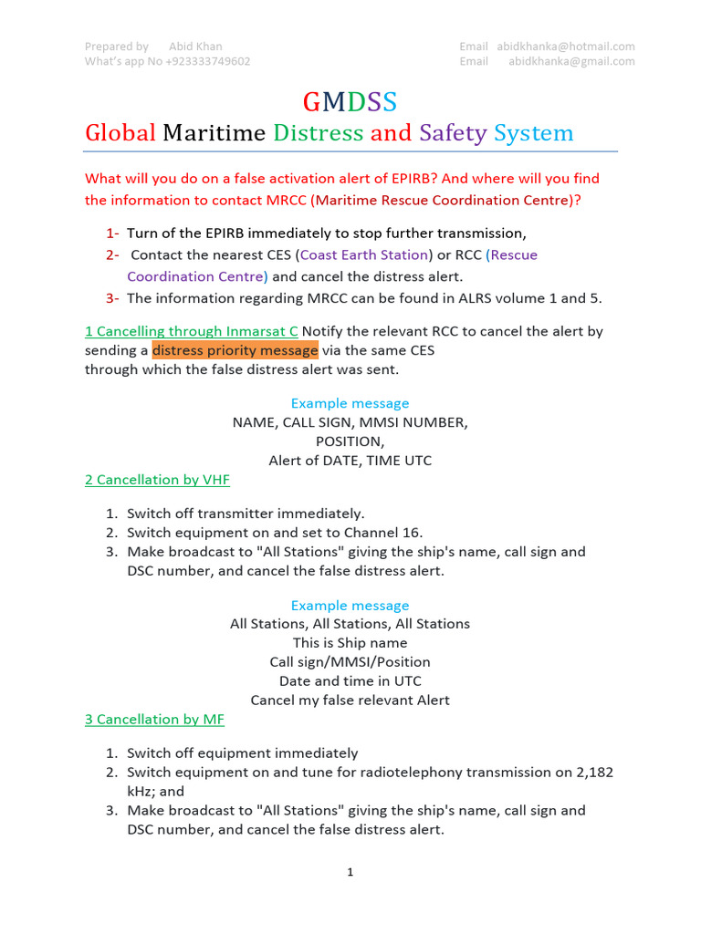 GMDSS | PDF | Information And Communications Technology | Electronics