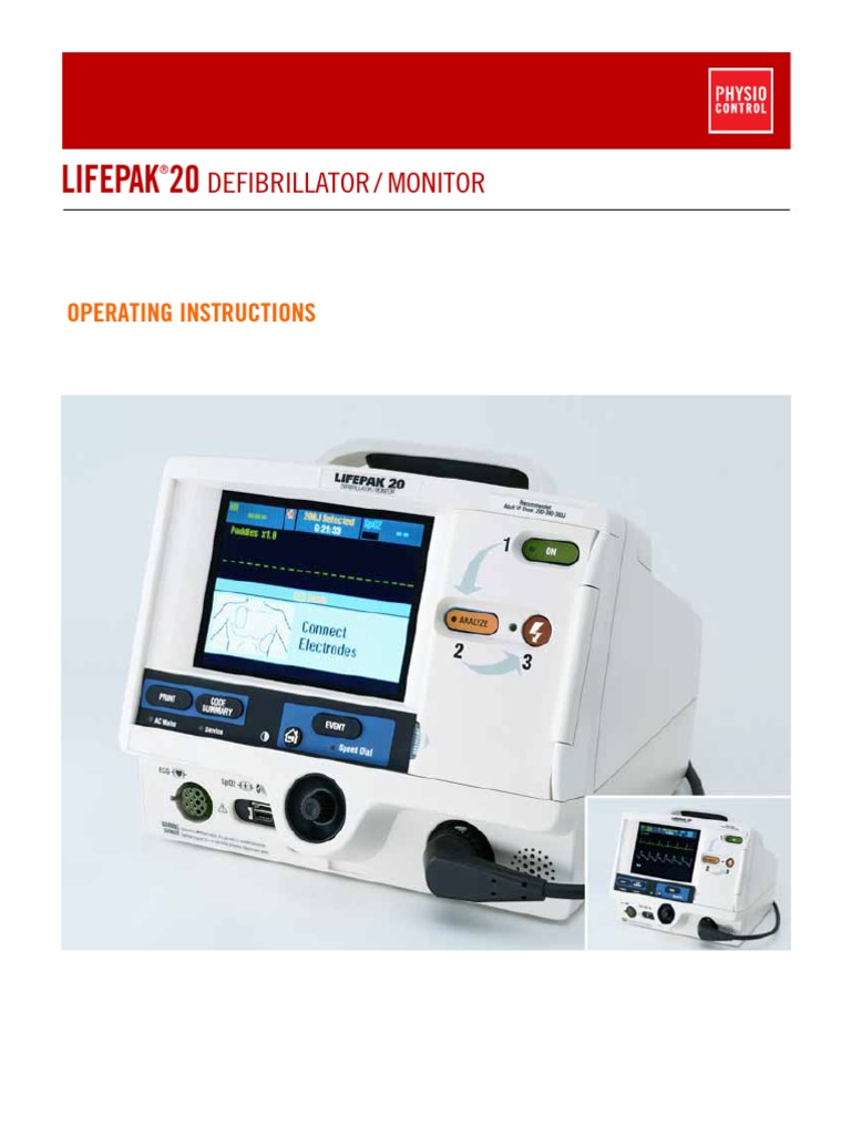 LIFEPAK_20_OperatingInstructions | Cardiopulmonary Resuscitation ...