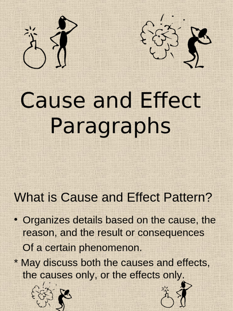 Module 1 Cause and Effect Paragraph | PDF | Causality | Reason