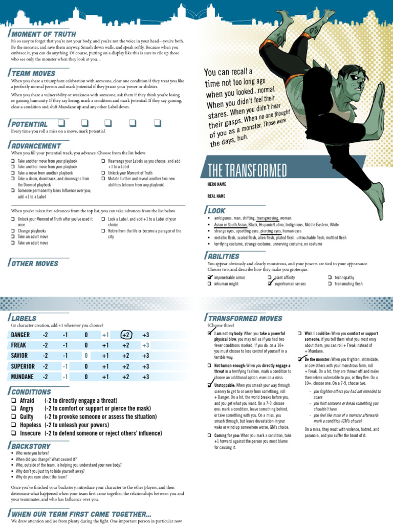 Transforming the Monstrous Hero | PDF