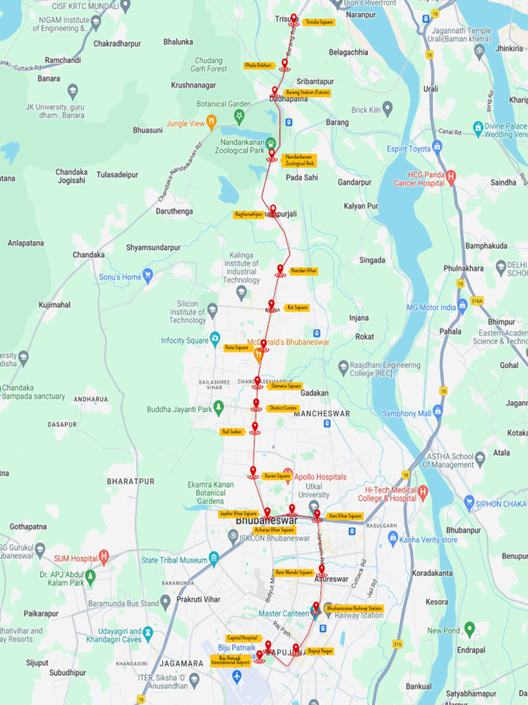 BMRCL Interactive Map | PDF