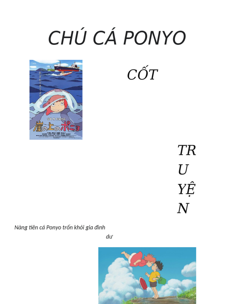 Chú Cá Ponyo | PDF