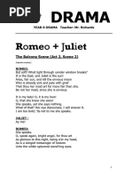 Unit 2-Romeo and Juliet-Modern English Text-Act II, Scene 2 | PDF ...