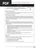 Basketball Safety Checklist | PDF | Risk | Safety