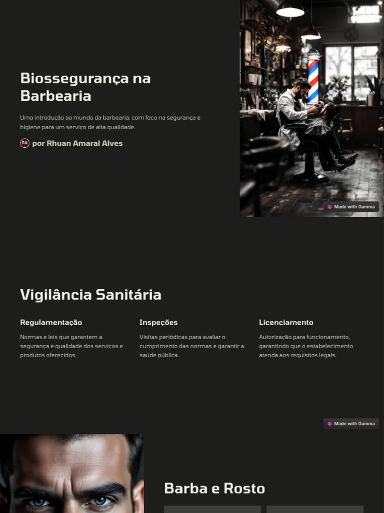 Biosseguranca-na-Barbearia | PDF | Barba | Cabelo