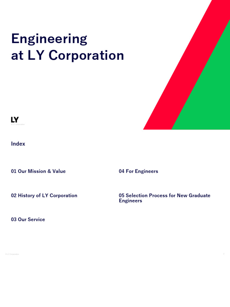 Engineering at LY Corporation | PDF | Computer Programming | Internet