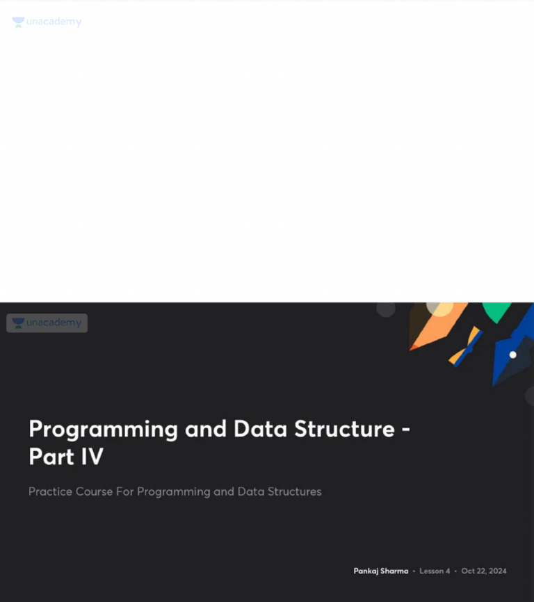 Programming and Data Structure Part IV With Anno | PDF