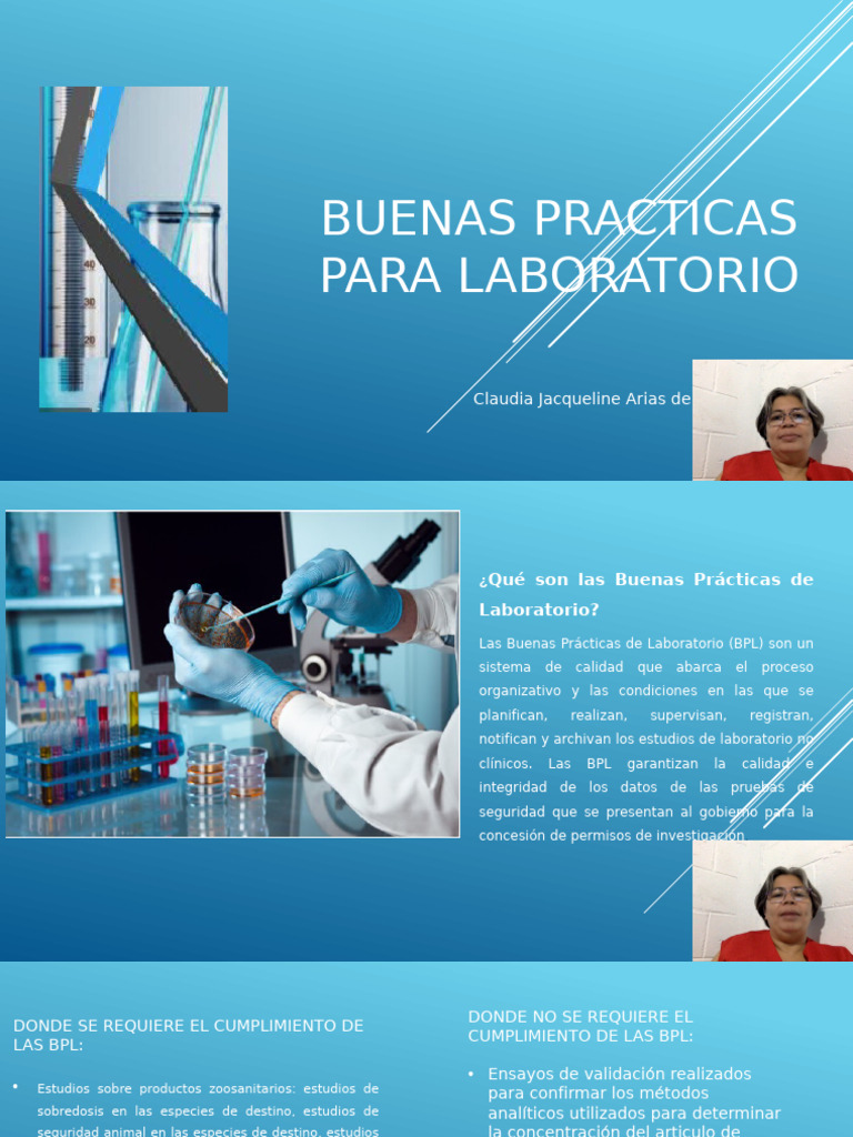 Presentacion de Buenas Practicas Para Laboratorio Ciclo II 2022 | PDF | Laboratorios