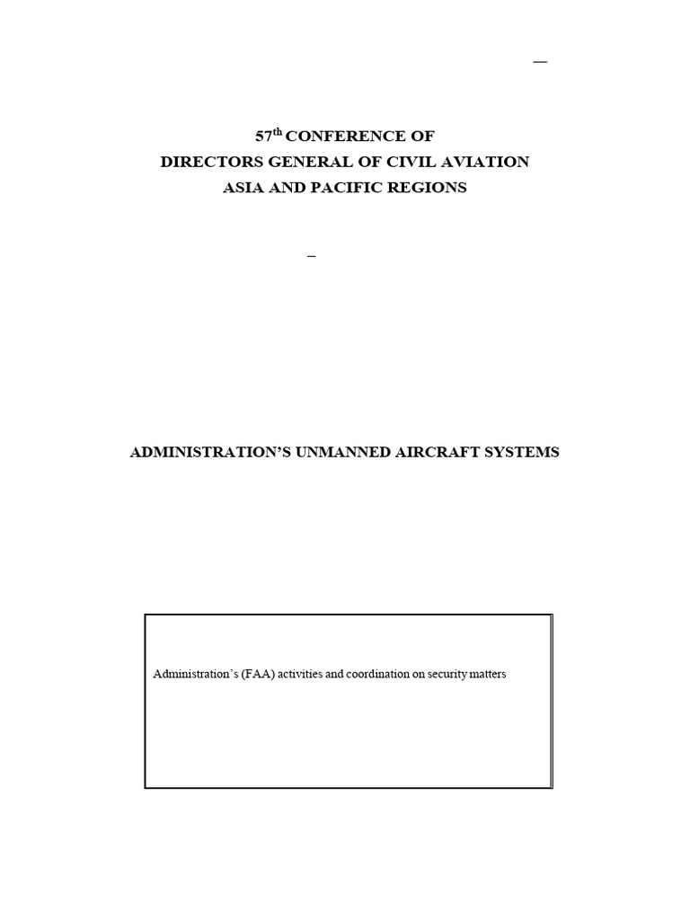 57-3-28-IP Update On The United States Federal Aviation Administration ...