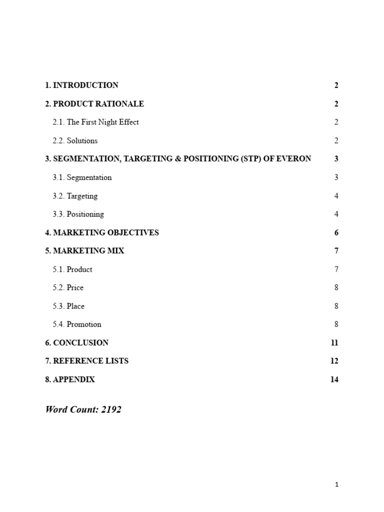 Everon Premium Mattress Marketing Plan | PDF | Mattress | Marketing