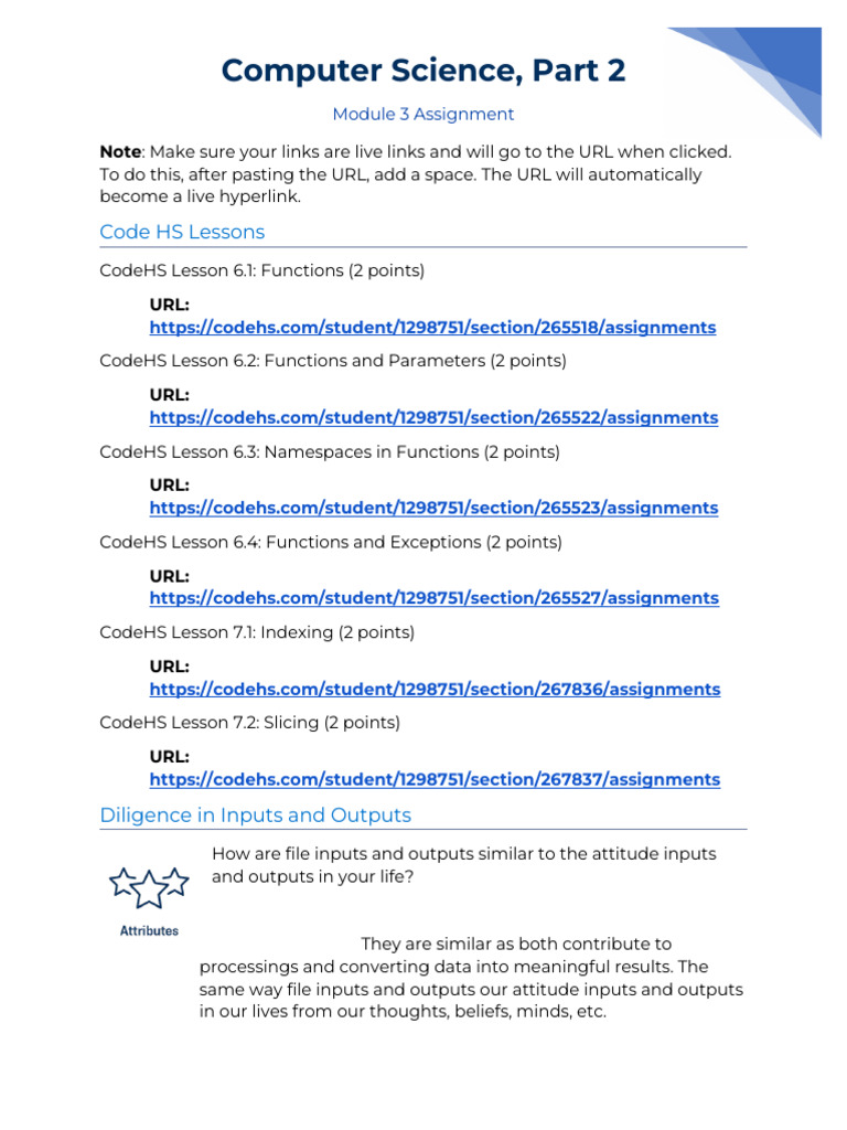 Cs Part 2 Module03asssignment Pdf Parameter Computer Programming
