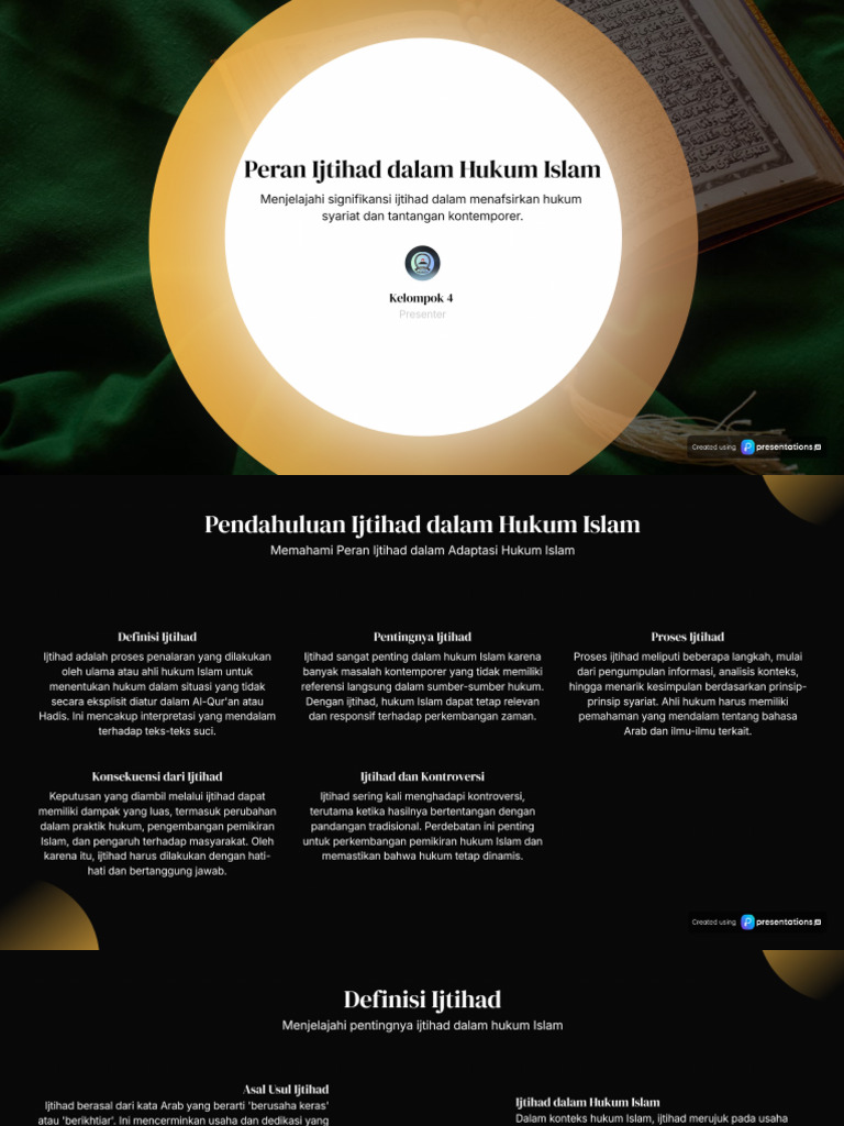 Ijtihad Dalam Hukum Islam | PDF
